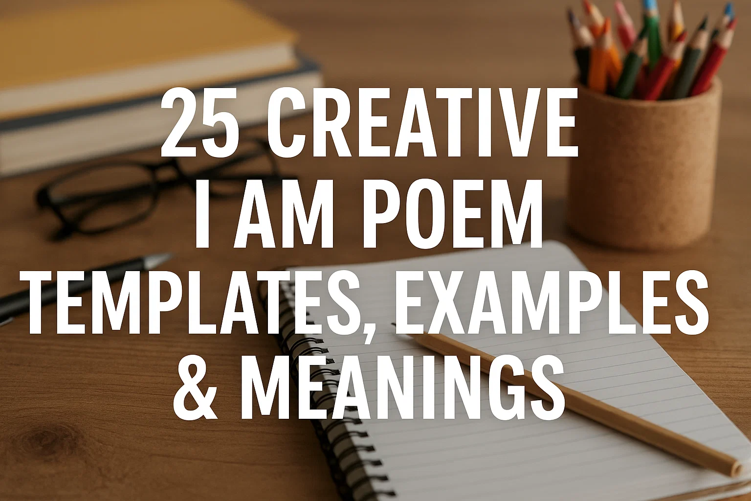 25 Creative I Am Poem Templates, Examples & Meanings