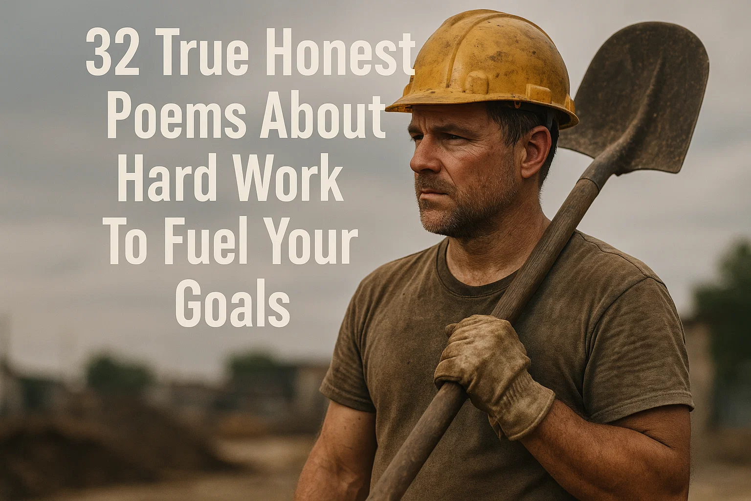 32 True Honest Poems About Hard Work To Fuel Your Goals
