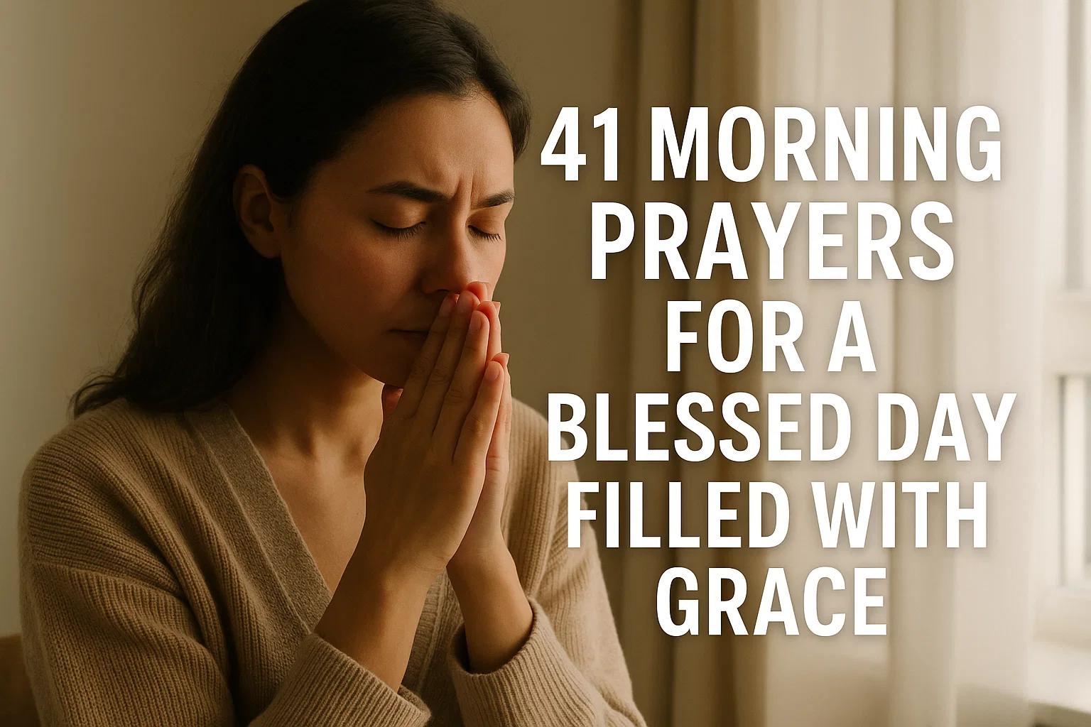 41 Morning Prayers For A Blessed Day Filled With Grace